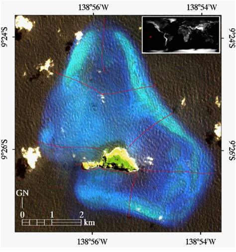 Figure 1 From Mapping Bathymetry Habitat And Potential Bleaching Of Coral Reefs Using Sentinel