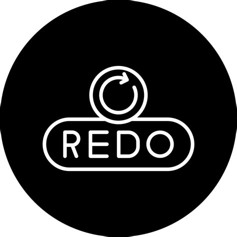 Redo Action Button Line Circle Inverted 67350579 Vector Art At Vecteezy