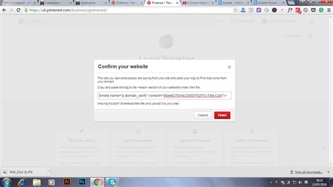 Confirming My Bubble Website On Pinterest Need Help Bubble Forum