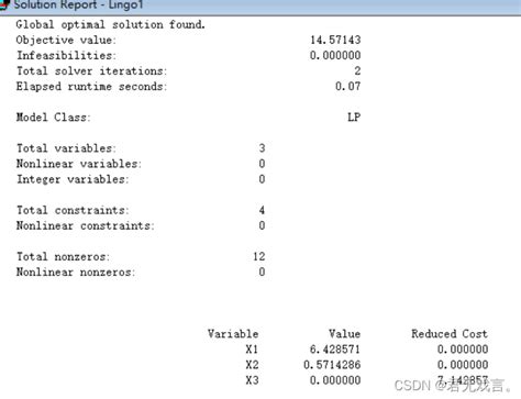 最优化方法（基于lingo）之 求解线性规划问题16现有一批某种型号的圆钢长8米需要截取25米 Csdn博客