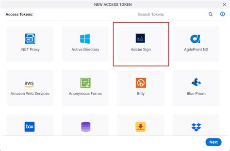 Access Token For Adobe Sign