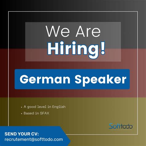 softtodo on linkedin germanspeaker languageskills nowhiring