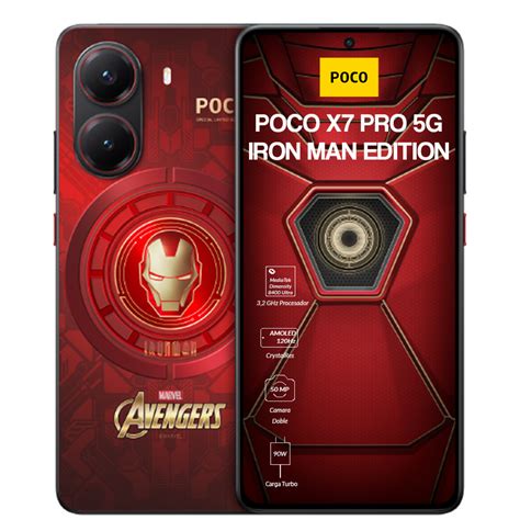 POCO X PRO G IRON MAN EDITION GB Con NFC Cell Mundo