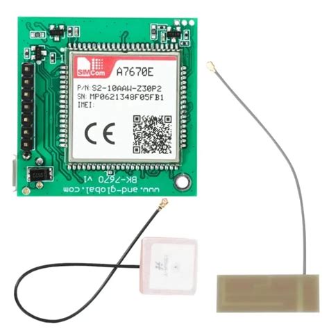 A7670 Dual Sim 4g Lte Cat 1 En Gps Module Otronic