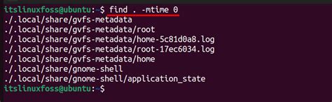 Why Does Find Mtime Only Return Files Older Than Days Its Linux FOSS