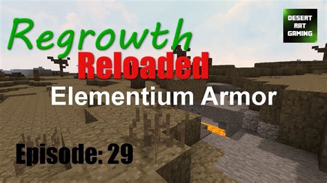 Elementium Armor Regrowth Modpack 102 Lets Play Modded Minecraft