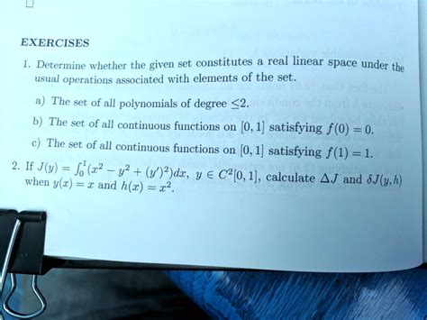 solved exercises 1 determine whether the given set constitutes real