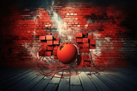 Premium AI Image Protecting Data Security And Cyber Security Firewall