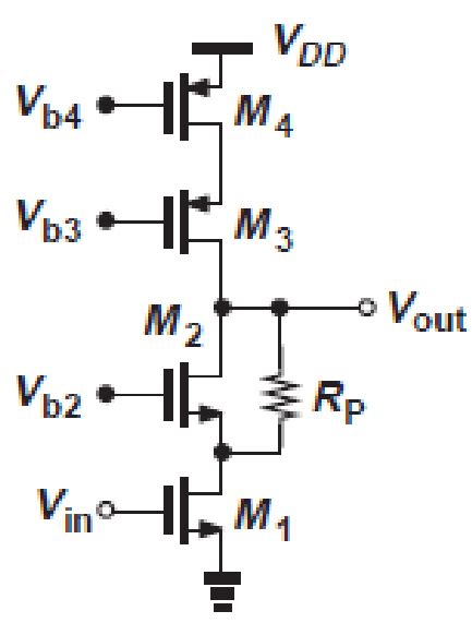 solved in the circuit shown above the input signal vin and