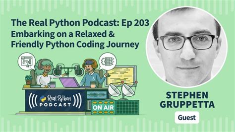 Real Python On Linkedin 🐍🎧 Embarking On A Relaxed And Friendly Python