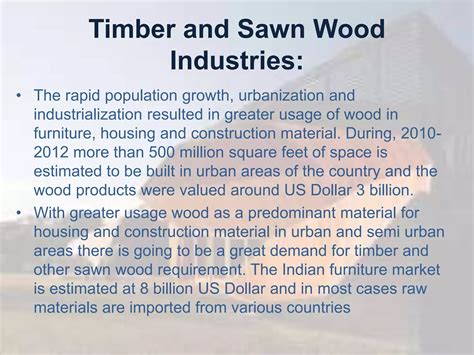 Forest Utilization And Its Commercial Aspects Pptx Woodworking Arts And Crafts