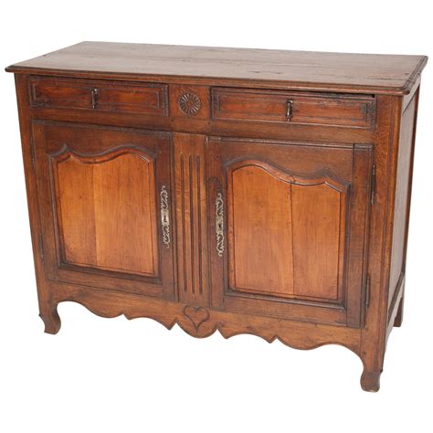 Antique French Louis Xv Walnut Buffet For Sale At 1stdibs