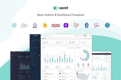 react admin dashboard template modern and responsive admin panels