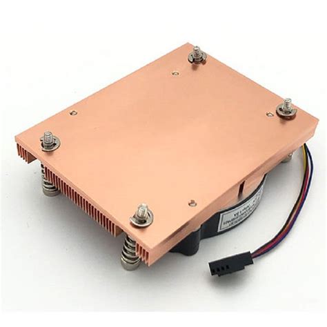 Best Quiet Amd 1u Server Am4 Active Cpu Cooler From Lori