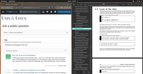 Pop Os Windows Not Overlapping In Pop OS Unix Linux Stack Exchange