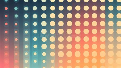 Abstract Binary Code Background Dots Geometric Shapes Round Circles