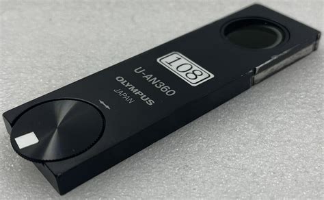 Olympus U An360 Rotatable Analyzer Slider Novus Ferro Pte Ltd