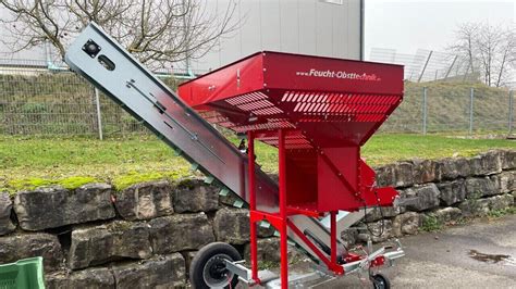 Fruit Sorting Trolley With Transfer Conveyor