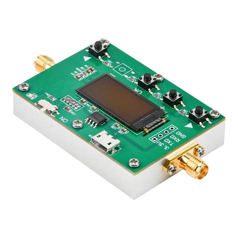 6ghz Rf Digital Attenuator 30db Step 0 25db Oled Display Pogrammable Attenuator Module Smart