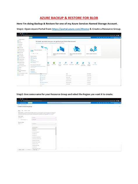 A Step By Step Guide To Backing Up And Restoring Azure Blob Storage