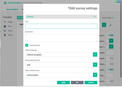 Bootstrap 4 Surveyjs Creator Styling Issues · Issue 649 · Surveyjs