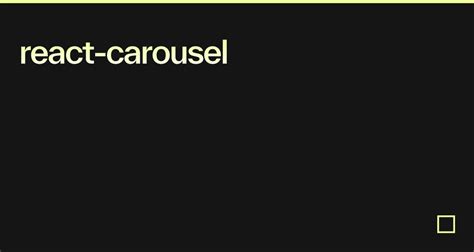 React Carousel Codesandbox