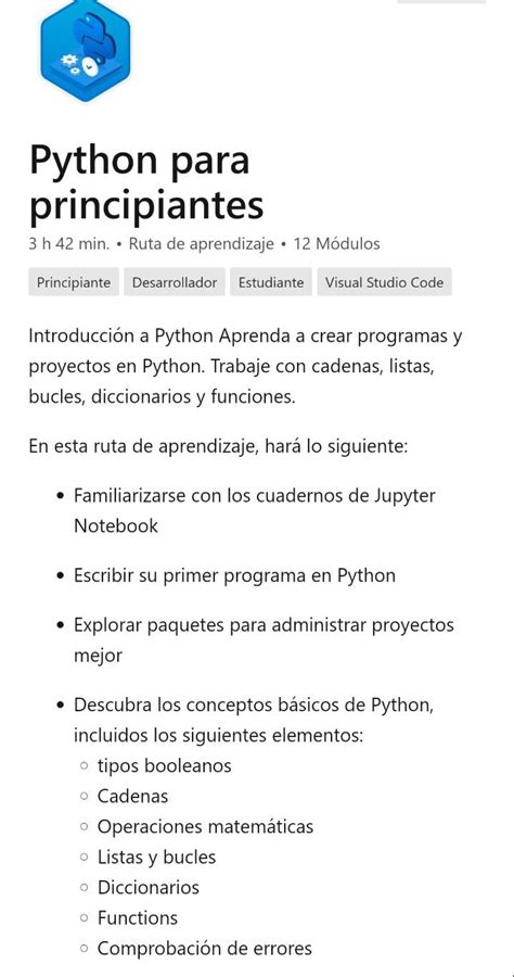 nicolas caruso en linkedin 💡aprendé python con los cursos gratuitos de