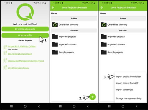 QField Setup NextMaps