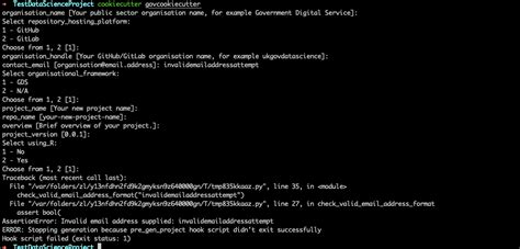 how to start a data science project using cookiecutter cortex