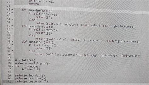 Solved For The Given Class Avl Tree Write A Method