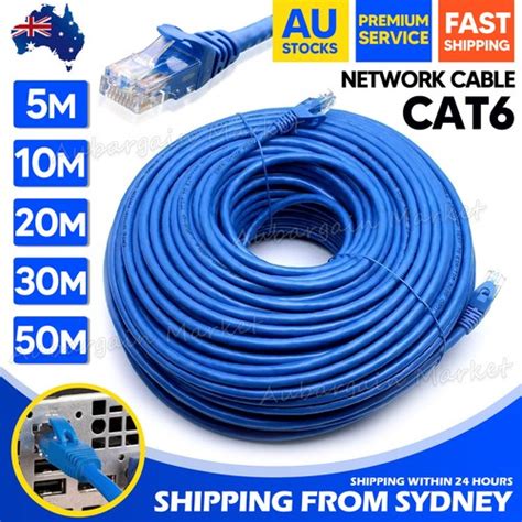 5m 10m 20m 30m 50m 100m Cat6 Network Ethernet Cable Lan Cables 100m