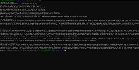 comandos básicos para comenzar a utilizar Linux de Bash Ciber cuervo