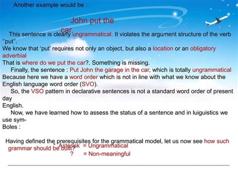 Generative Grammar Pptx Programming Languages Computing