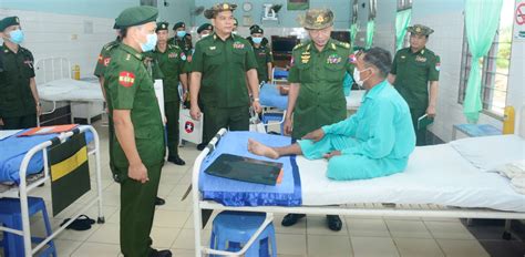 တနင်္သာရီတိုင်းဒေသကြီး၊ ထားဝယ်မြို့ရှိ နယ်မြေခံတပ်မတော်ဆေးရုံတွင် တက် ရောက် ကုသမှုခံယူနေသူမ