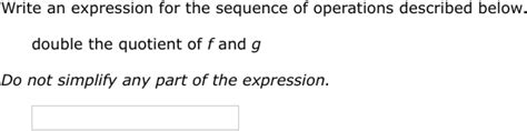 Ixl Write Variable Expressions Grade 6 Maths Practice