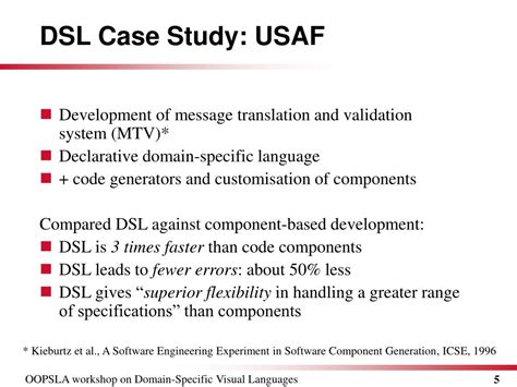 Ppt Framework For Domain Specific Visual Languages Powerpoint Presentation Id4050195