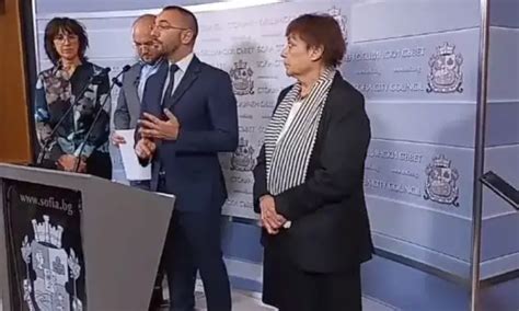 Изявление на общинските съветници на ГЕРБ СДС в София 09 01 24 г ᐉ Новини Tribune Bg