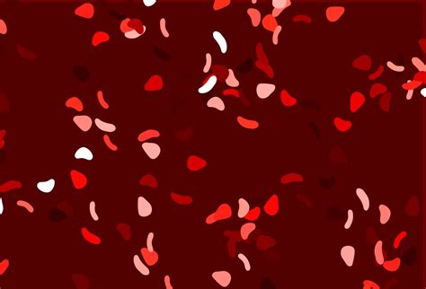 Light Red Vector Texture With Random Forms 6397492 Vector Art At Vecteezy