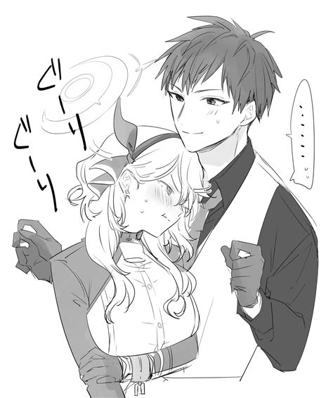 Sensei Ako And Problem Solver Sensei Blue Archive Drawn By Inotukuhito And Mutsu Danbooru