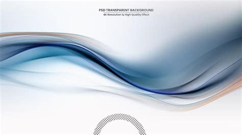 Premium PSD Abstract Curvy Wave Background Texture