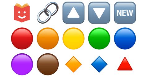 🔘🔼🔽 Buttons Emojis Collection 🔗🔼🔽🆕🔴🟠🟡 — Copy And Paste