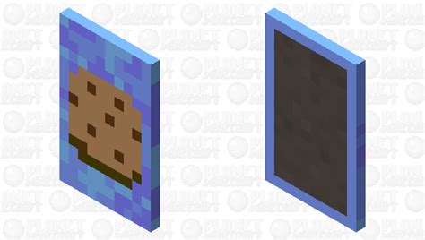 Blue Cookie Cape Minecraft Mob Skin