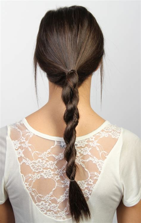 Rope Braid Hairstyle Tutorial At Darrell Tackitt Blog
