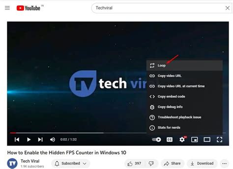 How To Loop A YouTube Video Desktop Mobile
