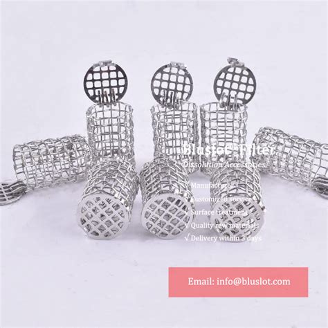 Dissolution Of Capsules Bluslot Filter