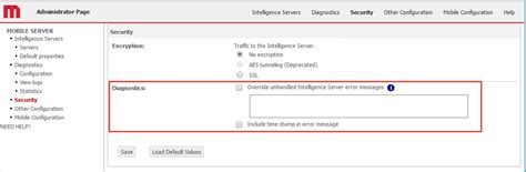 Customizing Error Messages For Mobile Devices