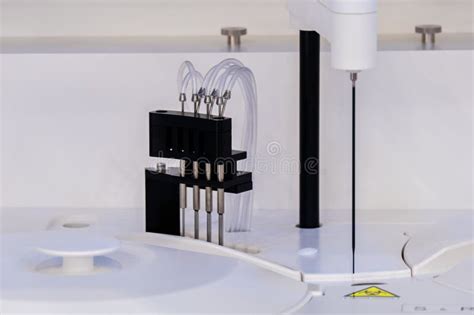 Automatic Biochemical Analyzer For Laboratories Stock Image Image Of
