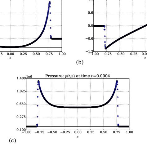 1d Sedov Blast Wave Problem For The Compressible Euler Equations Download Scientific Diagram