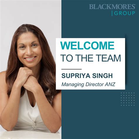 Supriya Singh On Linkedin I Am Thrilled To Share That I Will Be