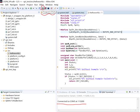 zynq学习之spi的使用 zynq spi csdn博客